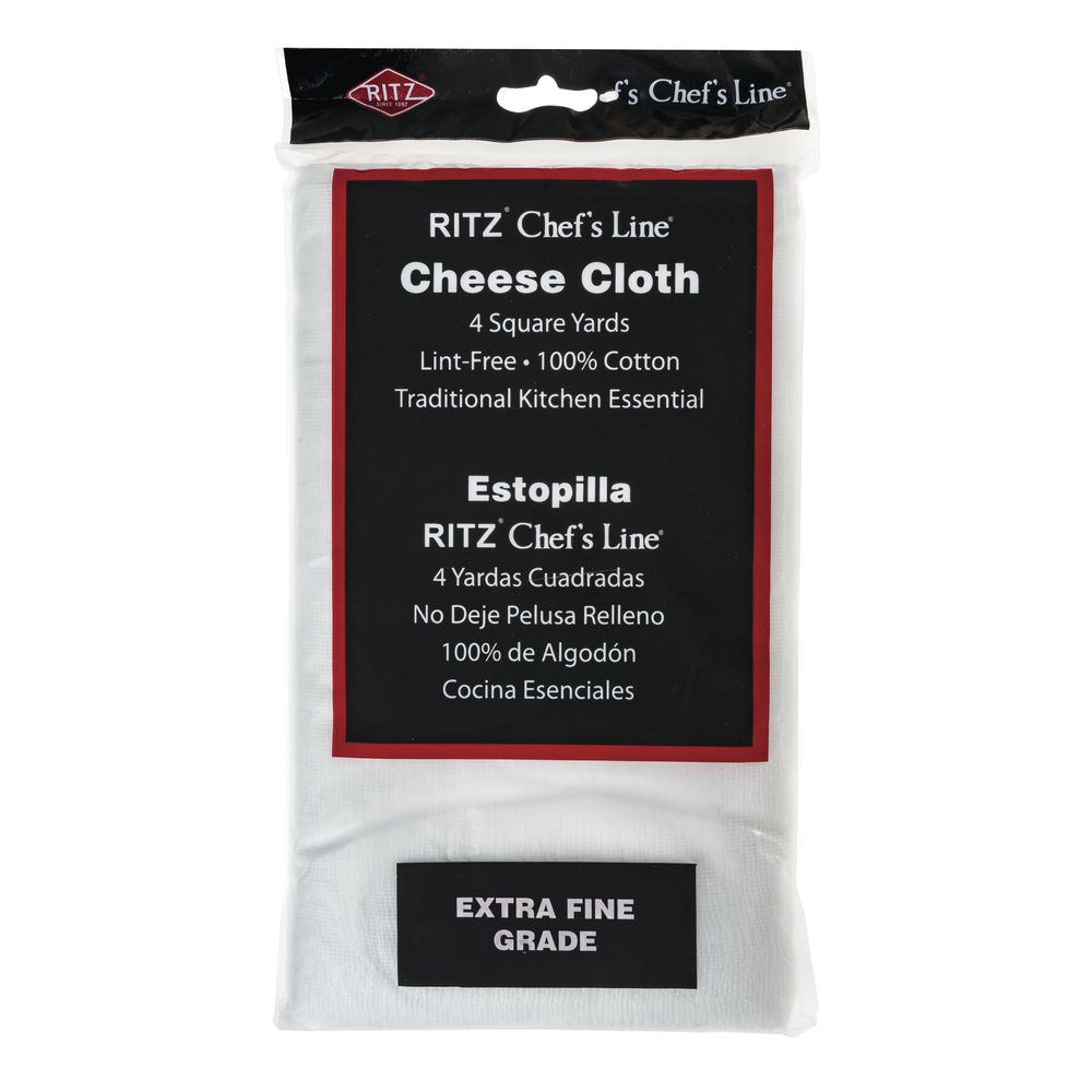 Ritz White Cotton Extra Fine Grade Cheese Cloth - 4 Yds