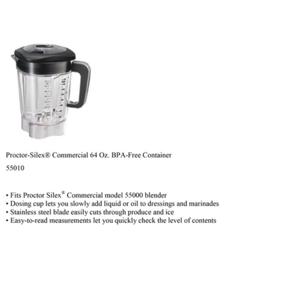Hamilton Beach 55010 64 Oz. Blender Container for Proctor-Silex Model 55000