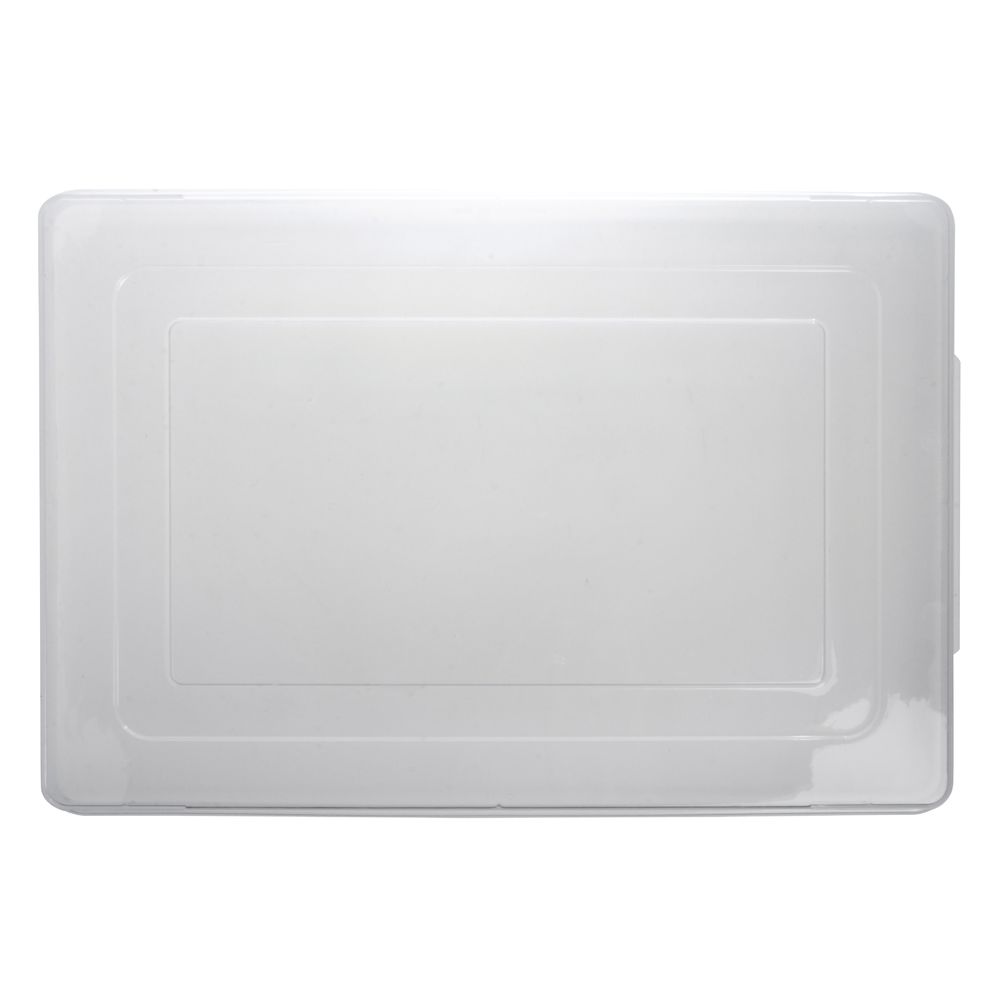 Vollrath Full Size Clear Plastic Sheet Pan Cover 26 1 2 L X 18 W X 1 H Vollrath Full Size Clear Plastic Sheet Pan Cover 26 1 2 L X 18 W X 1 H