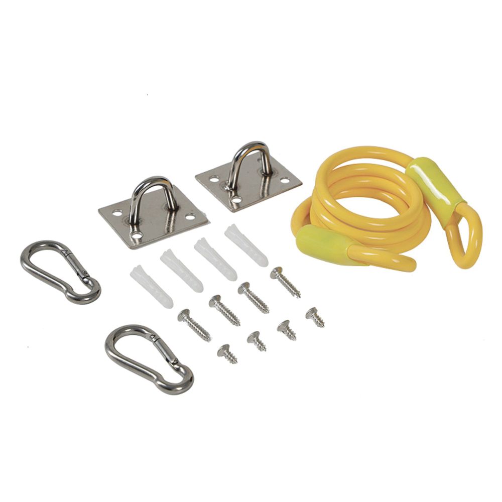 Kratos 24" Mobile Gas Connector Hose Kit with Elbows, Full Port Valve ...
