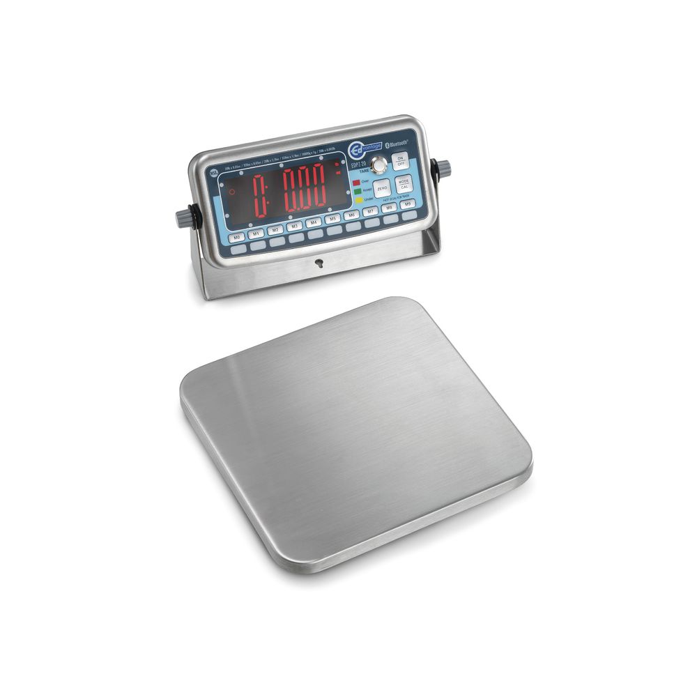 Edlund EDPZ-20 Bluetooth Wireless Digital Pizza Scale w/ Removable ...