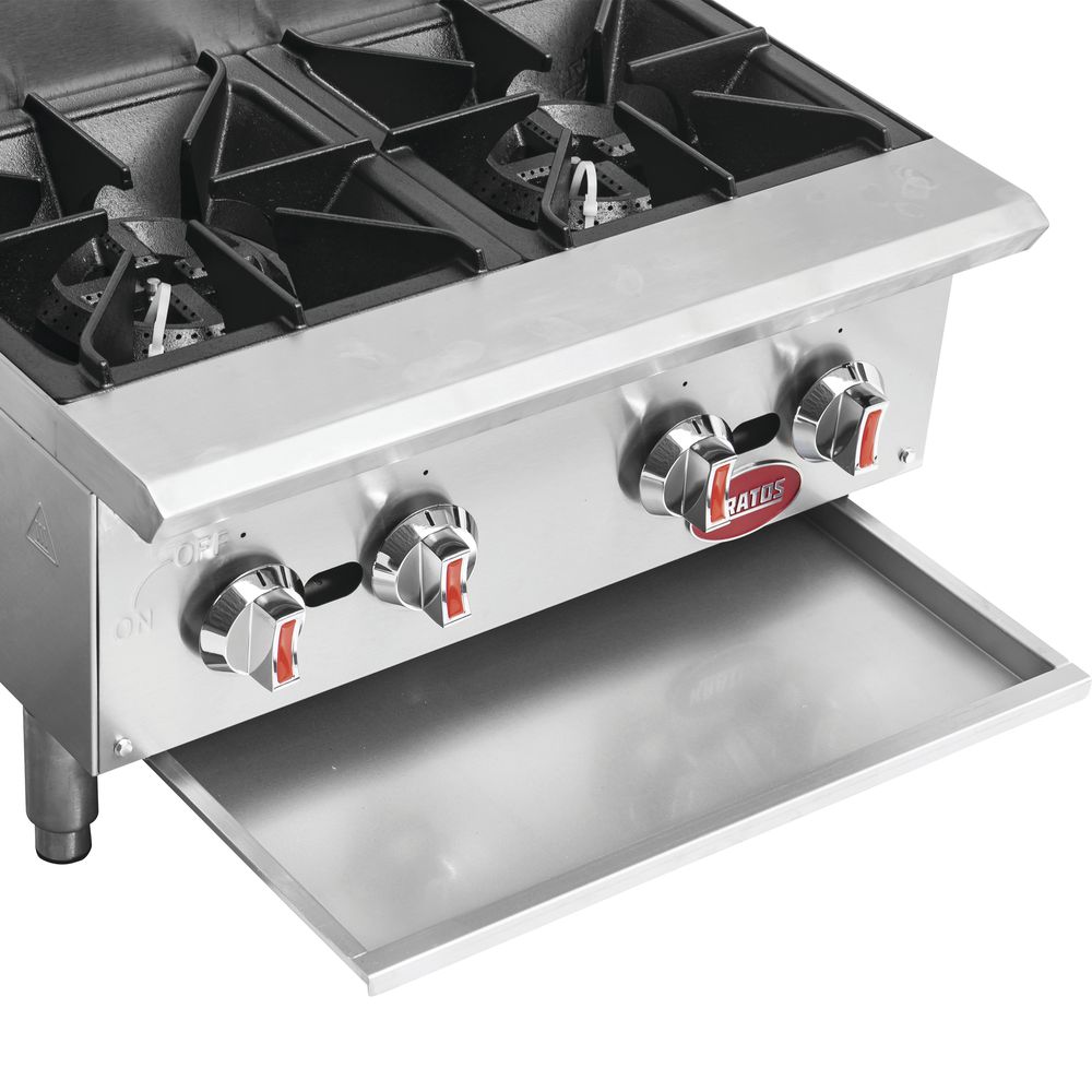 Kratos 29R-003 Step-Up Countertop Range/Hot Plate, With Four Burners ...