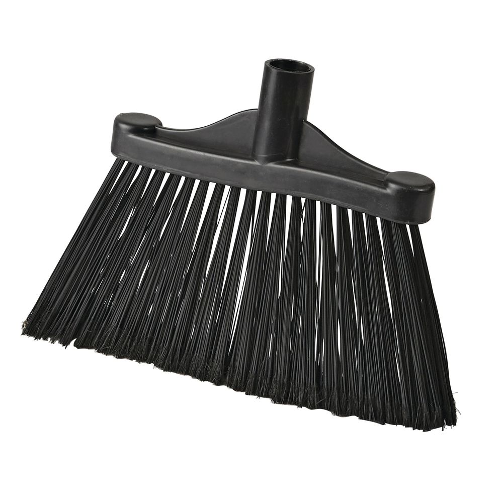 HUBERT® Angled Flagged Bristle Broom - 47 1/4"L