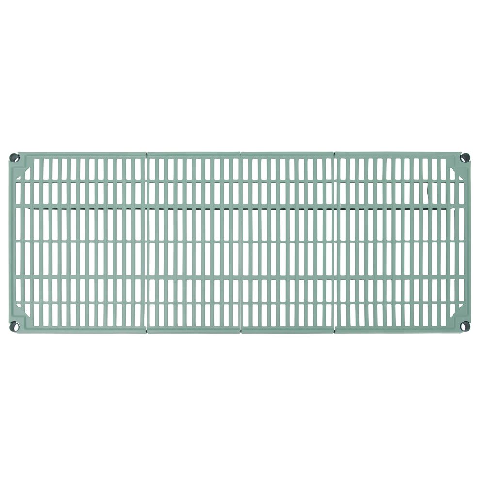 Focus FPS-Plus Green Plastic Vented Shelves Set Of 2 - 60"L x 24"W