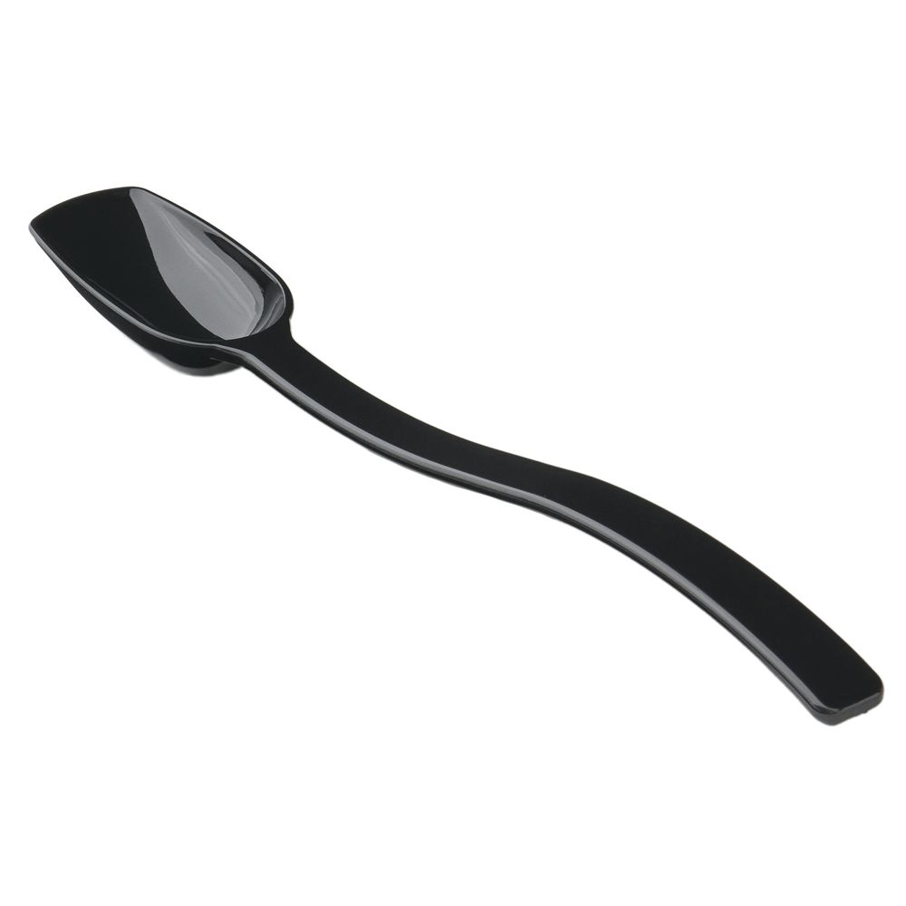 HUBERT® Polycarbonate Buffet Spoon, Black - 10"L