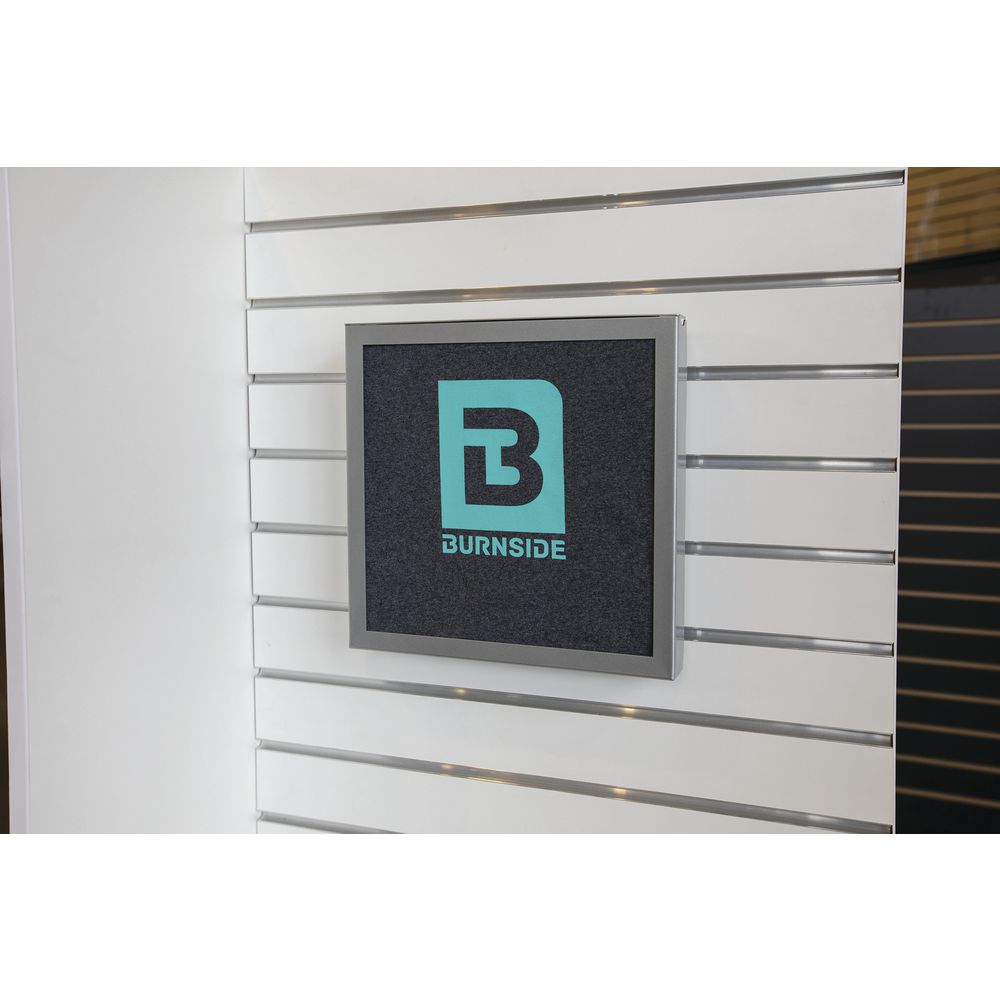 Burnside Collection T-Shirt Display - 11 3/4"W x 1 1/2"D x 11 3/4"H