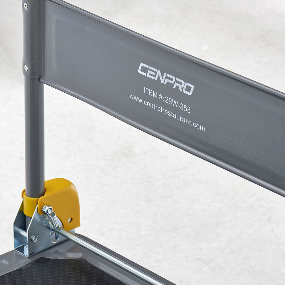 CenPro 28W-353 Big Wheel Platform Truck - 35-3/4"L x 24"W x 37-3/4"H