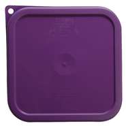 Cambro 2 and 4 qt Purple Plastic Allergen Awareness Food Storage Box ...