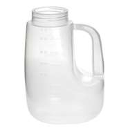 Tablecraft 48 Oz Clarified Polypropylene Salad Dressing Jar - 6"L x 5"W ...