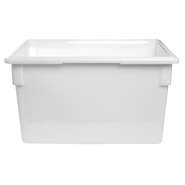 Cambro 22 Gal White Plastic Food Storage Container - 26"L x 18"W x 15"D