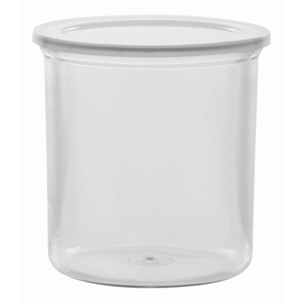 Carlisle Classic Crock™ 1 1/5 qt Black Plastic Crock - 5"Dia x 5 1/4"H