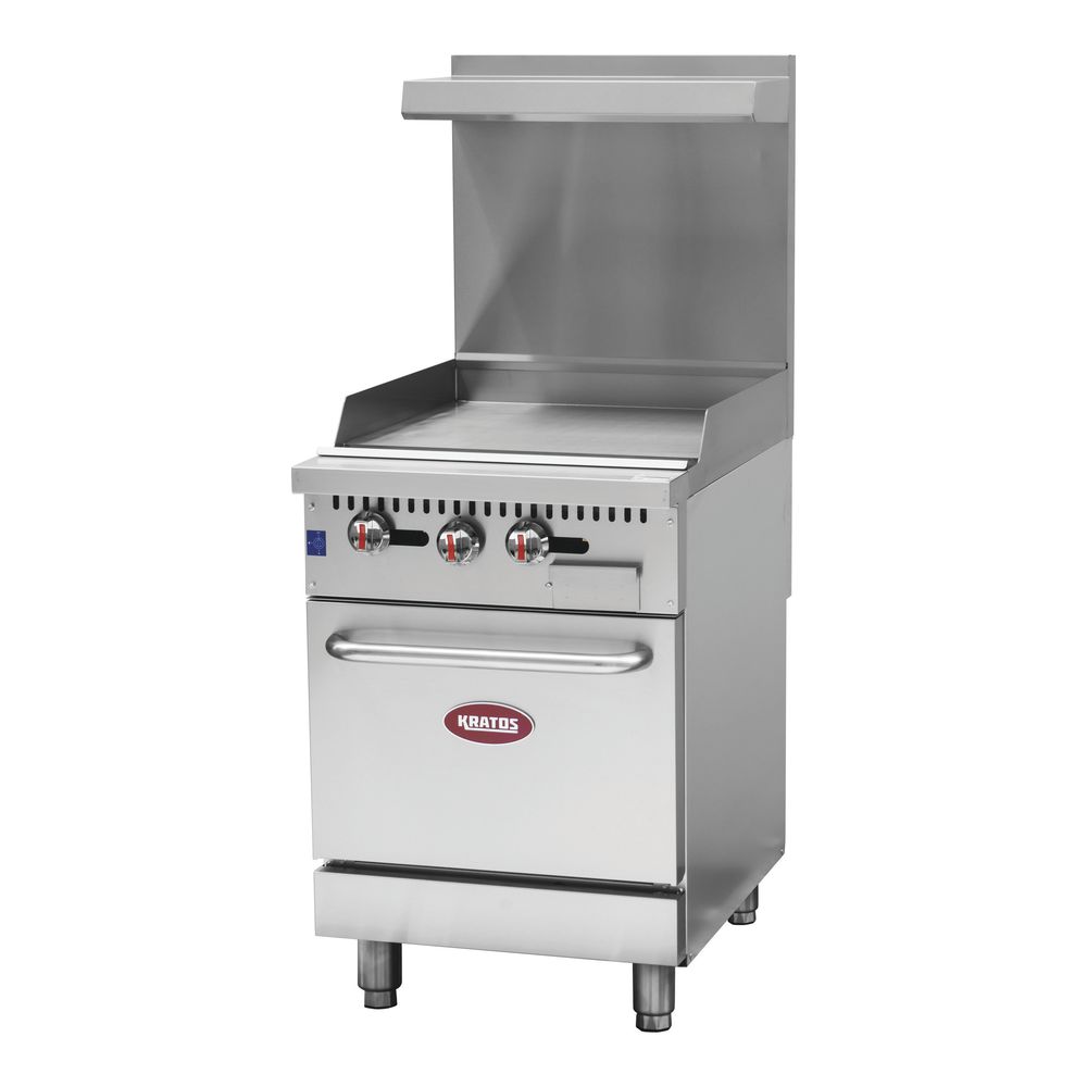 Kratos 24" Range with 24" Griddle and Standard Oven, Natural Gas
