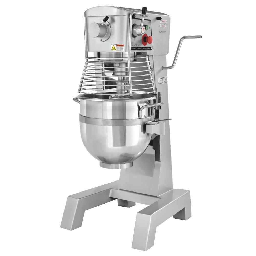 Kratos 30 Qt. Planetary Stand Mixer with Bowl, Guard, Accessories, #12 ...