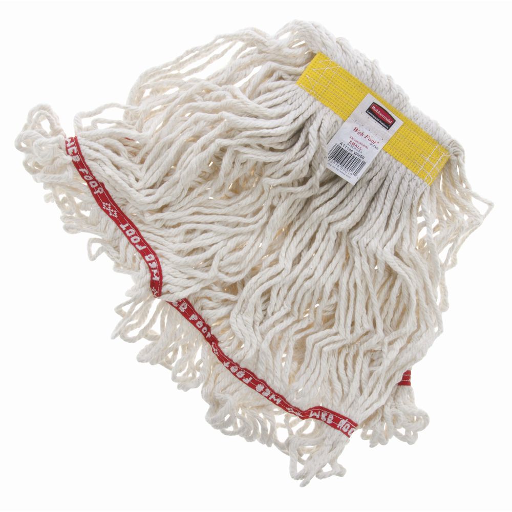 Rubbermaid 12 oz Blue Web Foot® Mop Head With 1"W Head Band