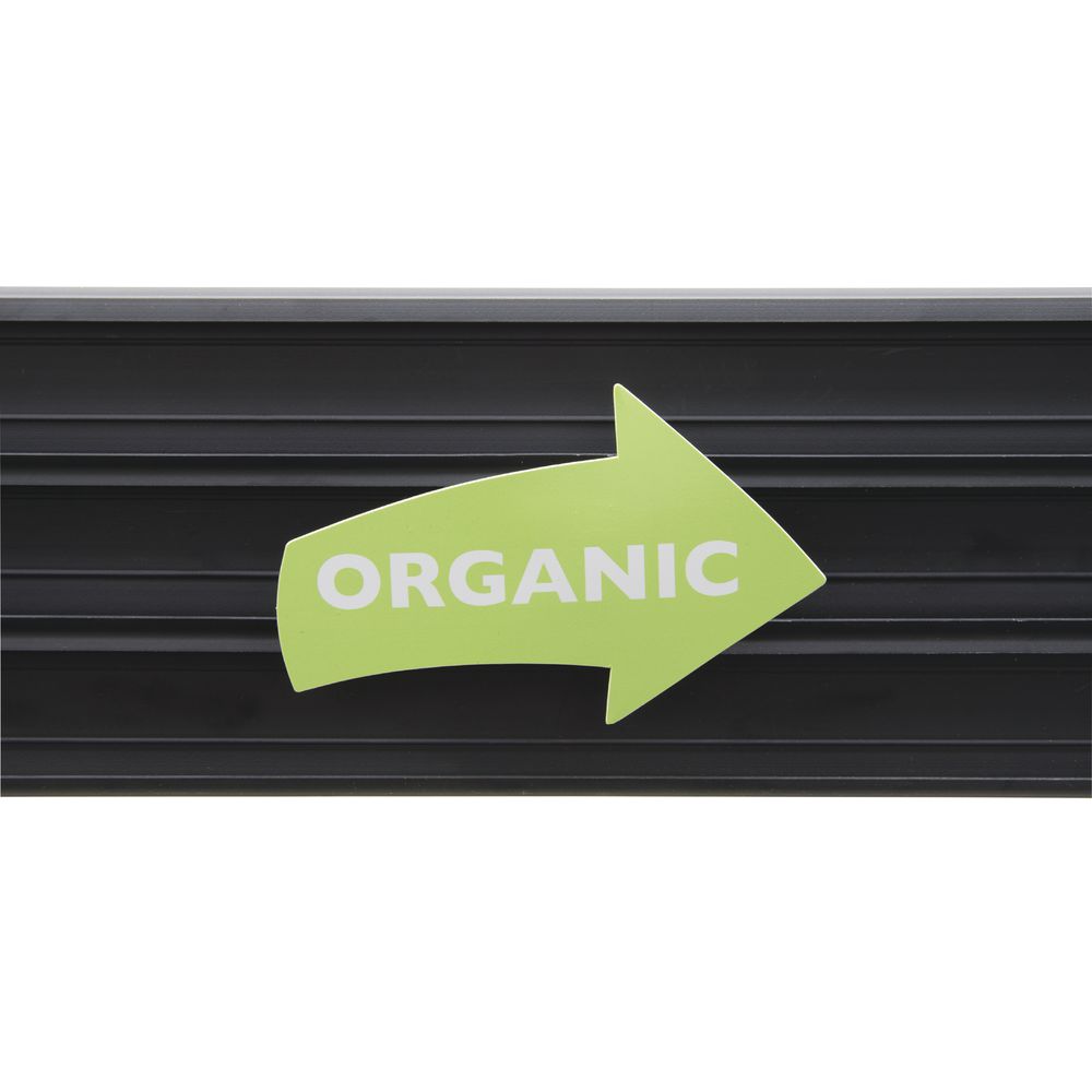 Black Plastic Clip-On Sign Holders 4" Stem - 11"L x 8 1/2"H