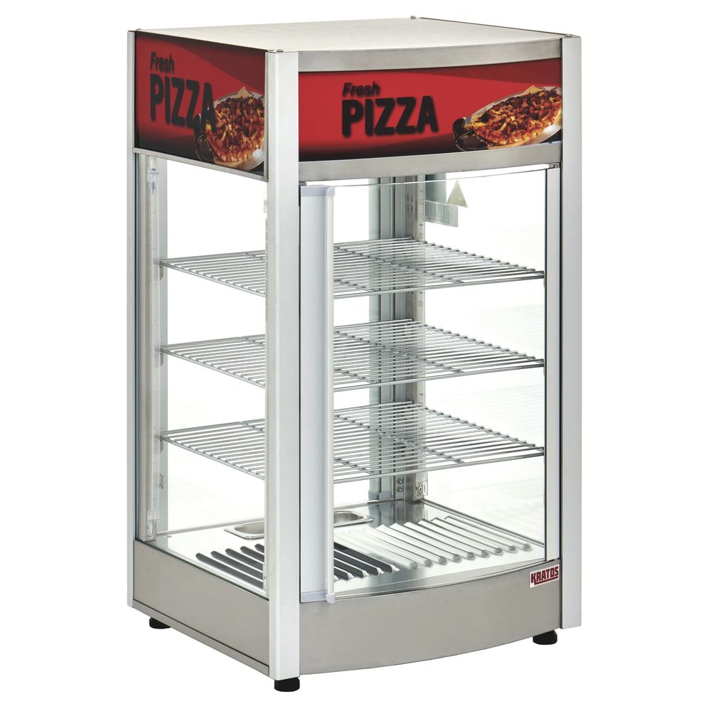 Kratos 29C-001 Countertop Hot Food Merchandiser with 4 Shelves - Holds ...