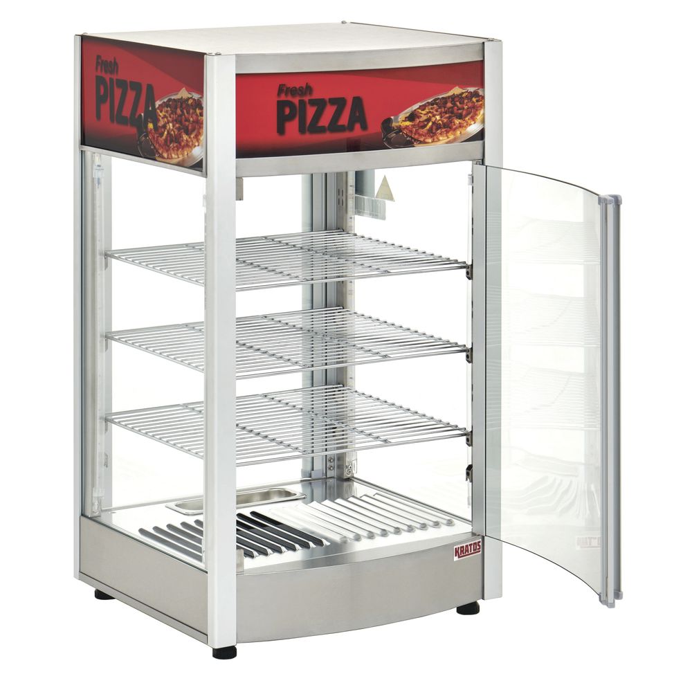 Kratos 29C-001 Countertop Hot Food Merchandiser with 4 Shelves - Holds ...