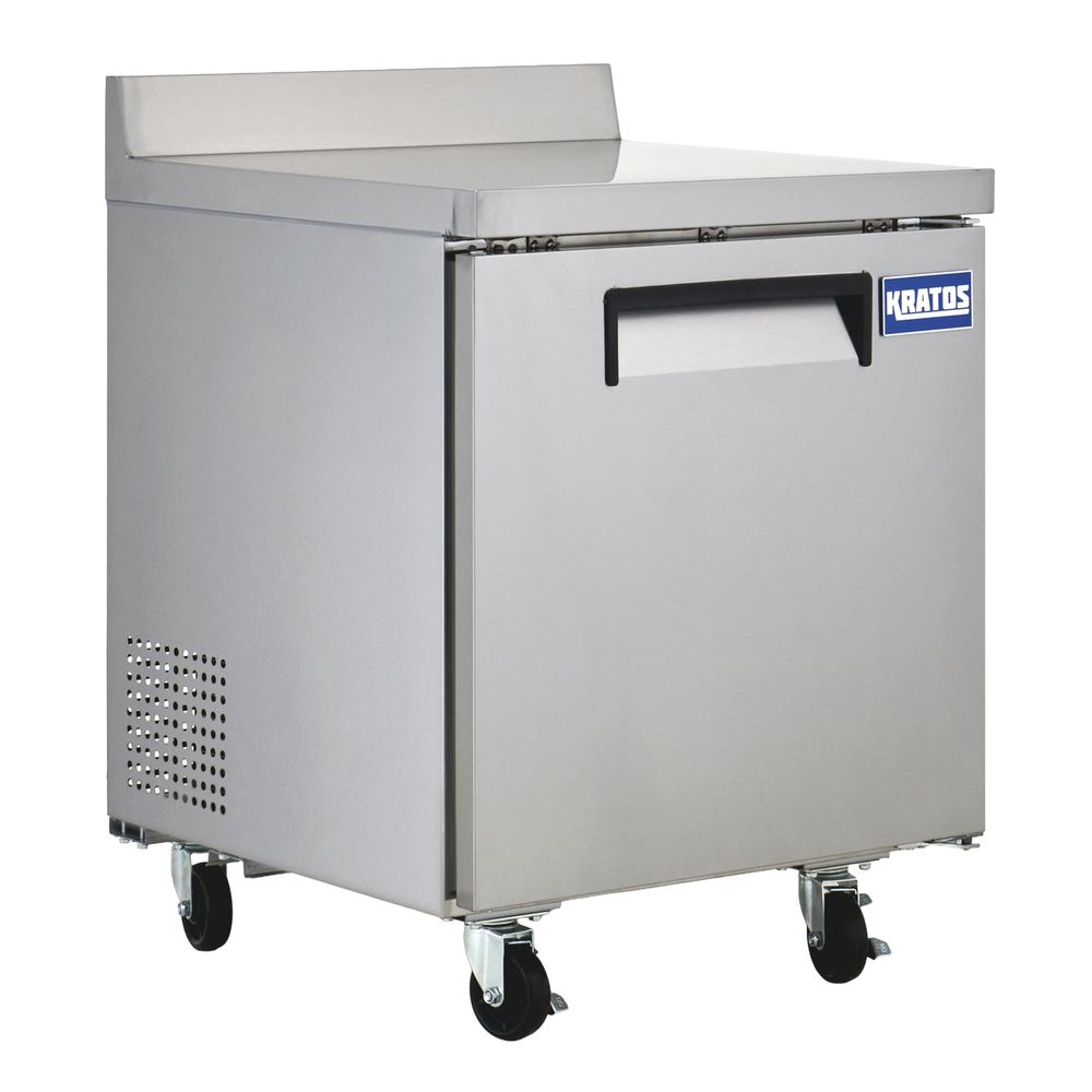 Kratos One-Door Worktop Freezer, 6.2 cu. ft. - 27"W