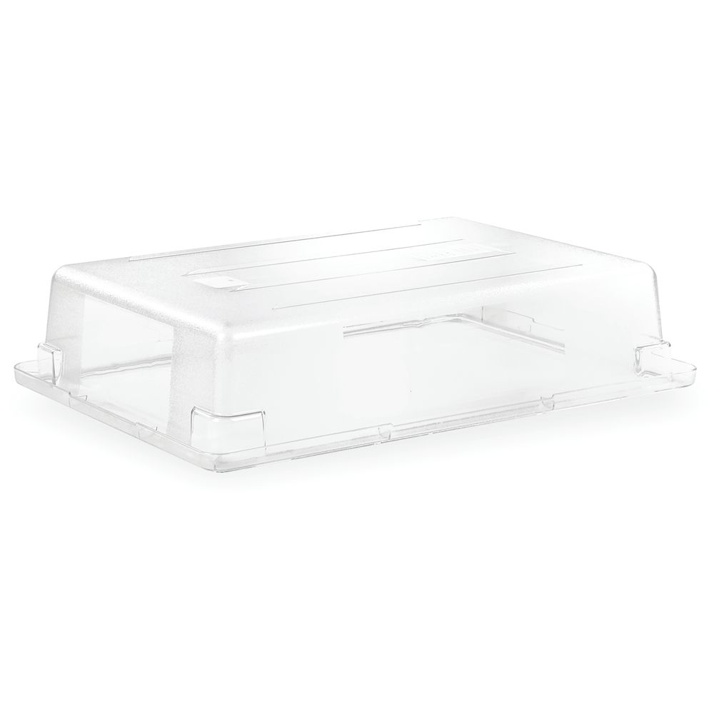 Carlisle StorPlus Storage Container Colander, Clear - 26"L x 18"W x 6"H