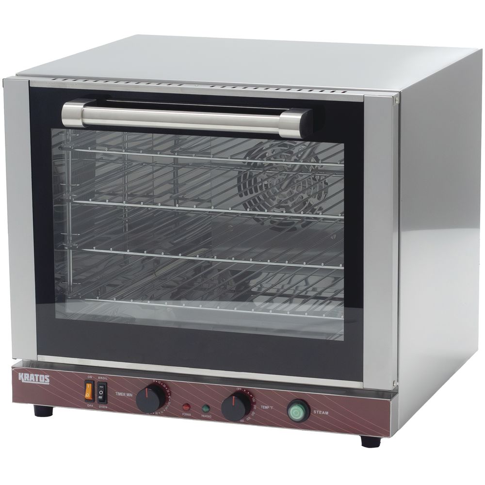 Kratos 29M-059 Half-Size Countertop Convection Oven, With Steam ...