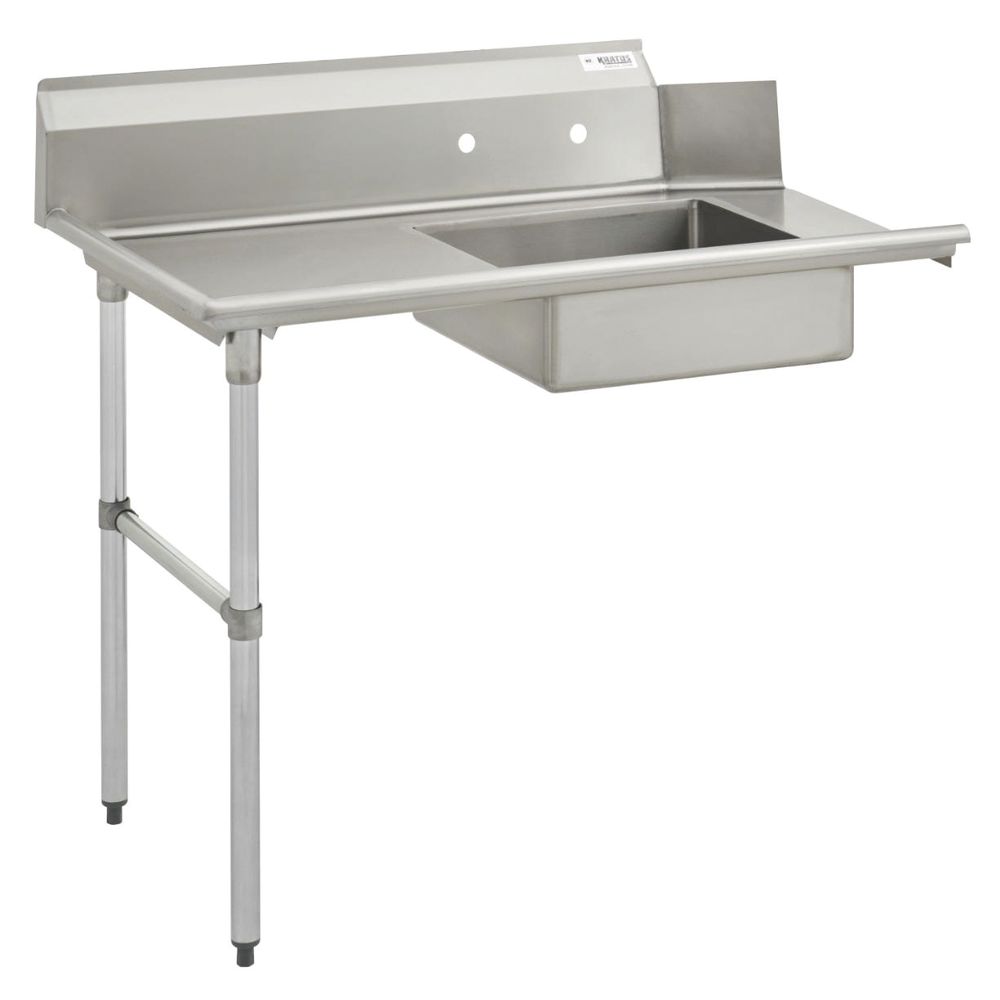 Kratos 31X-058 16-Gauge 5' Clean Dishtable, Left Drainboard - 60"W x 30 ...