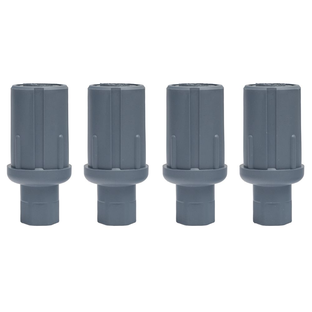 Kratos Four Pack of Plastic Bullet Feet for Worktables and Equipment Stands