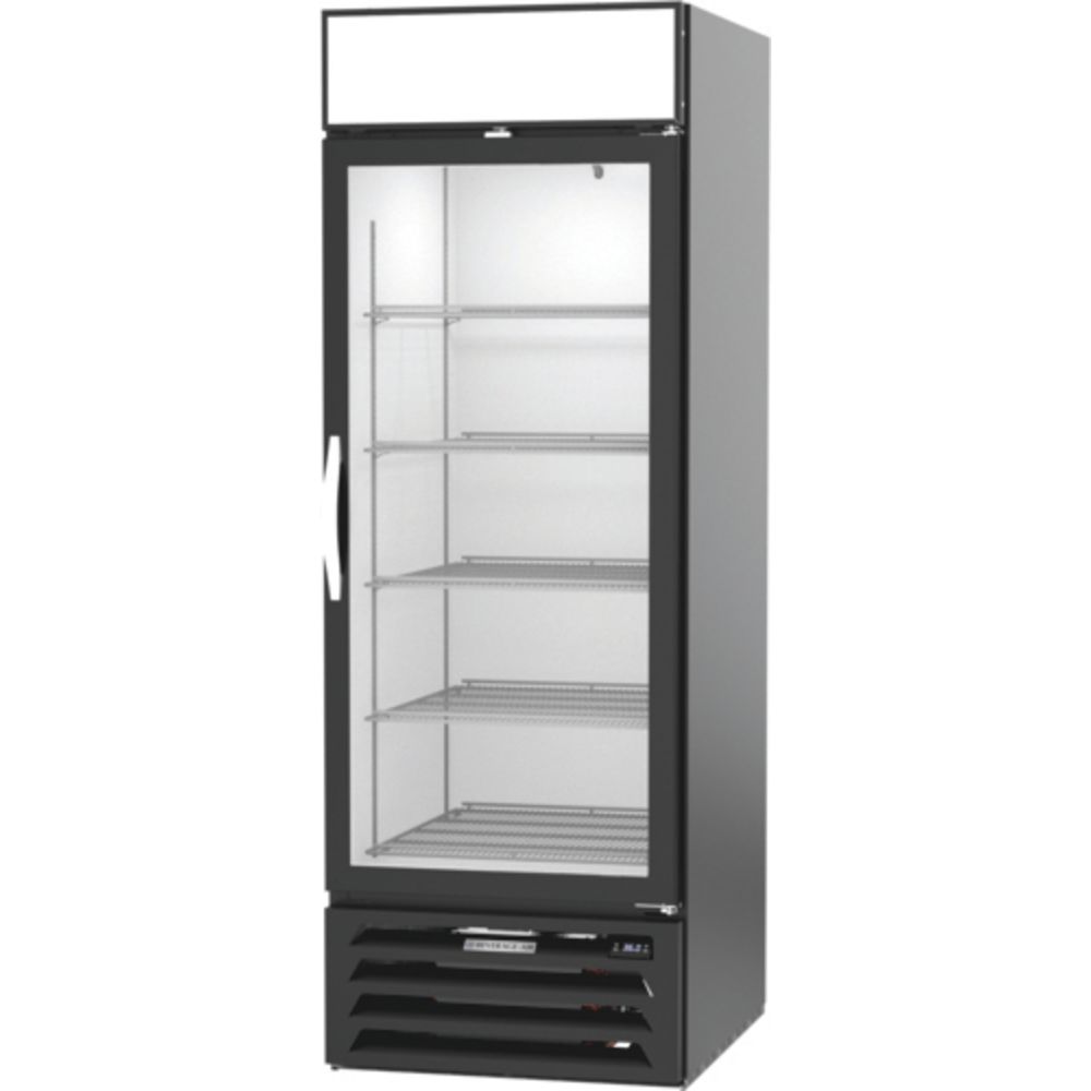 Beverage-Air MMR23HC-1-B MarketMax One-Section Refrigerated Merchandiser - 33 1/2"L x 27 1/4"W x ...