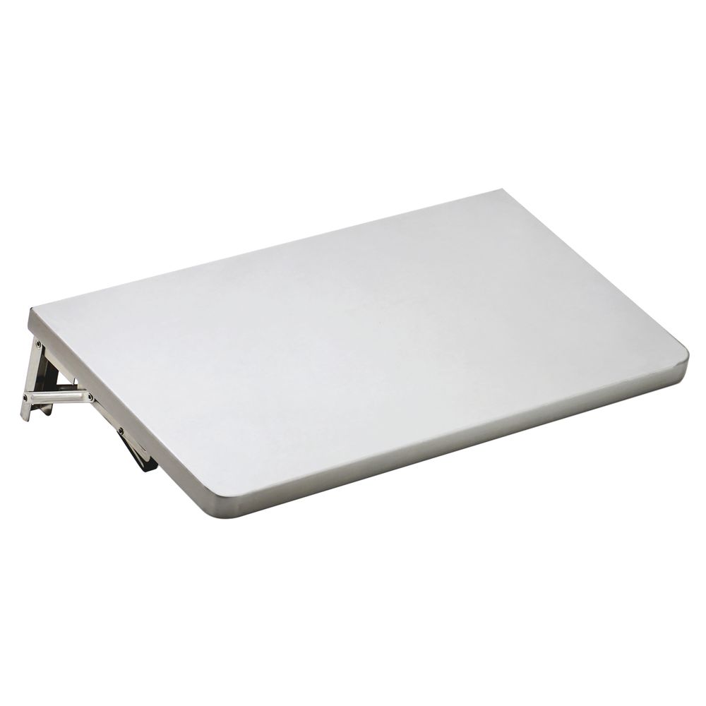 HUBERT® Fold-Down Side Shelf for Adjustable Stainless Steel Salad Bar ...