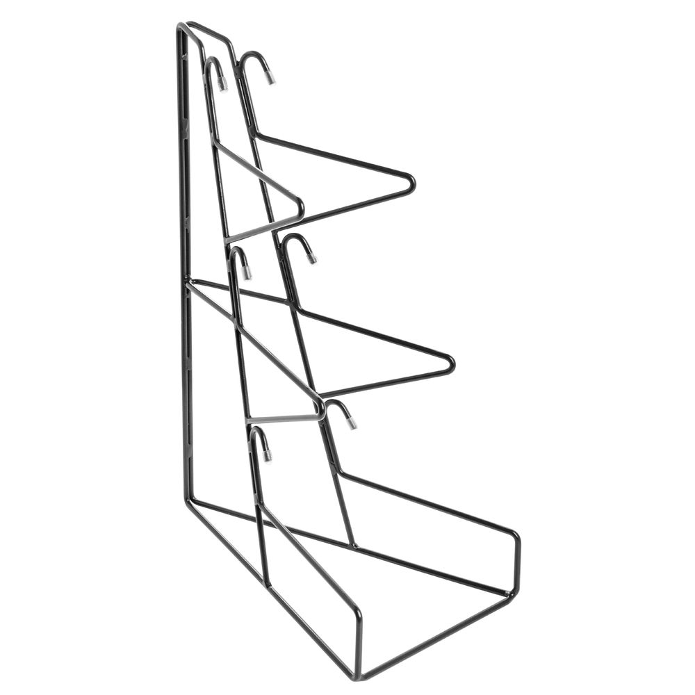 Expressly HUBERT® 3-Tier Oblong Galvanized Stand - 20"L x 11 1/2"W x 23"H