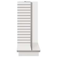 4-Way Slatwall Spinner Display, White