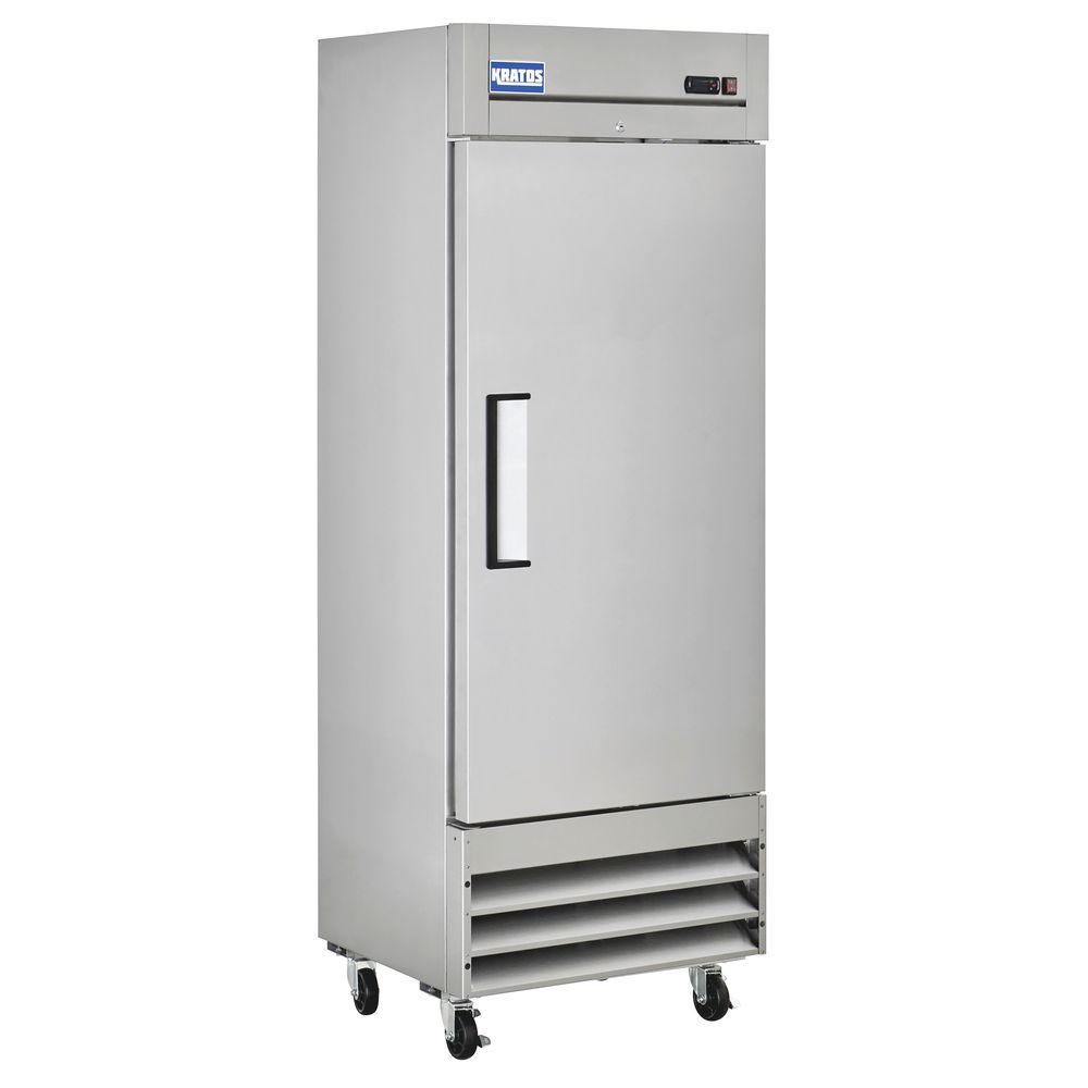 Kratos Solid One-Door Reach-In Freezer, 17.3 cu. ft. Capacity - 29"W