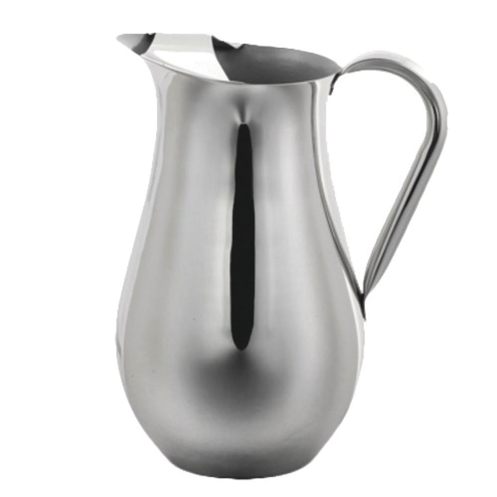 HUBERT® 72 oz Hammered Stainless Steel Water Pitcher