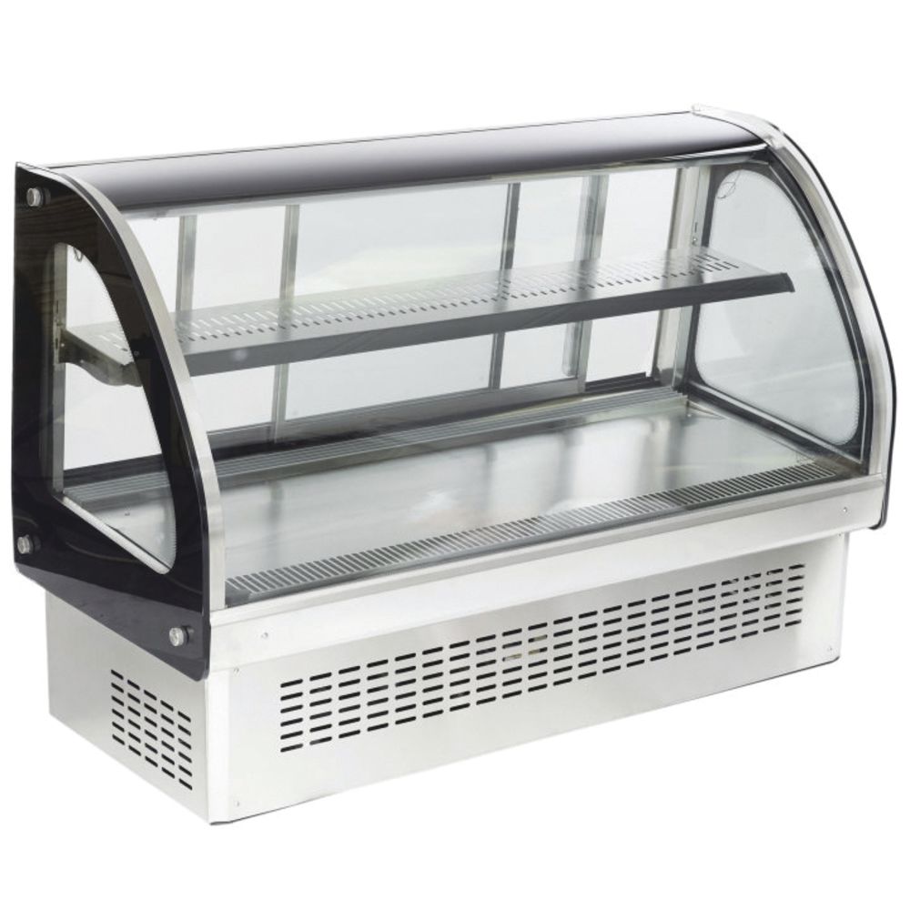Kratos 29C-014 Black 48" Freestanding Refrigerated Bakery Display Case