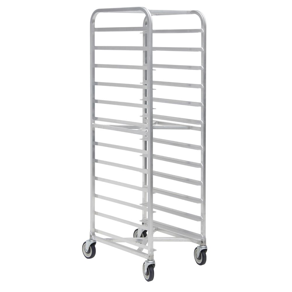 HUBERT® Aluminum Nesting X-Frame Rack - 25"L x 20 1/2"W x 70 5/8"H
