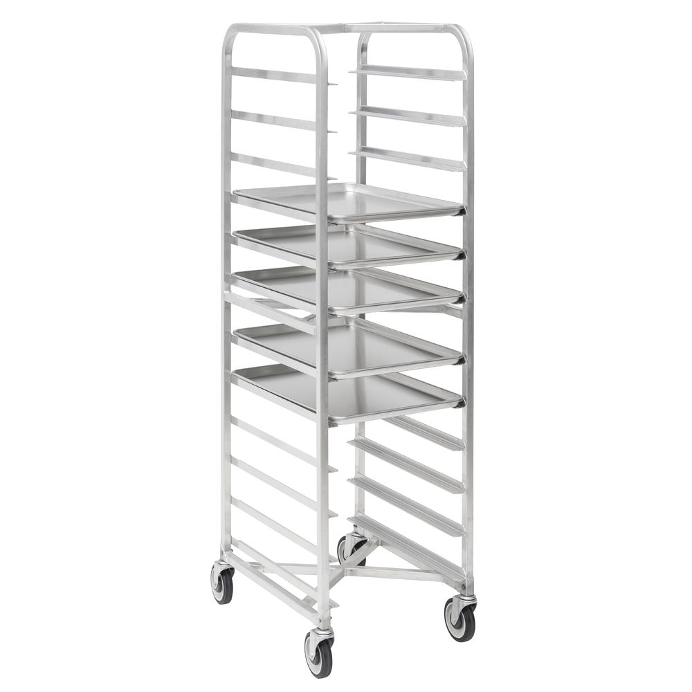 HUBERT® Aluminum Nesting X-Frame Rack - 25"L x 20 1/2"W x 70 5/8"H