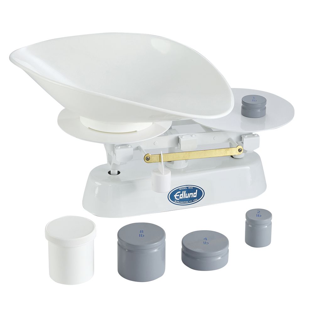 Edlund® BDS-16 Bakers Dough Scale 16 Lb x 1/4 oz, White