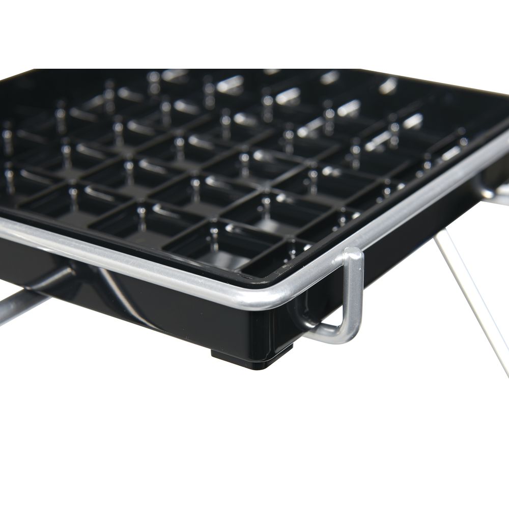 3 Tier Silver Wire Rack Only Holds 1/6 Size Pan And Pitcher