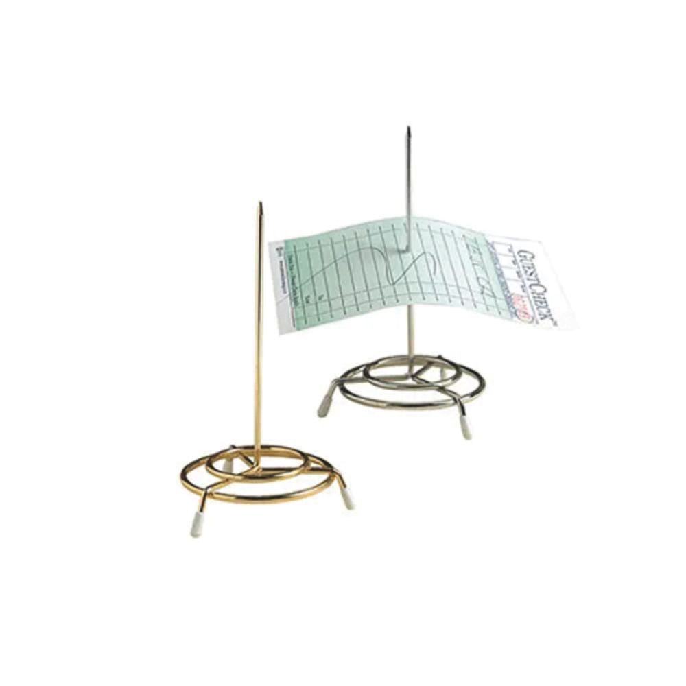 American Metalcraft Nickel-Plated Check Spindle, 6"H