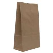Duro Bag 18412 12# Natural Kraft Heavy-Duty Grocery Bag - 7"L x 4 1/2"D ...