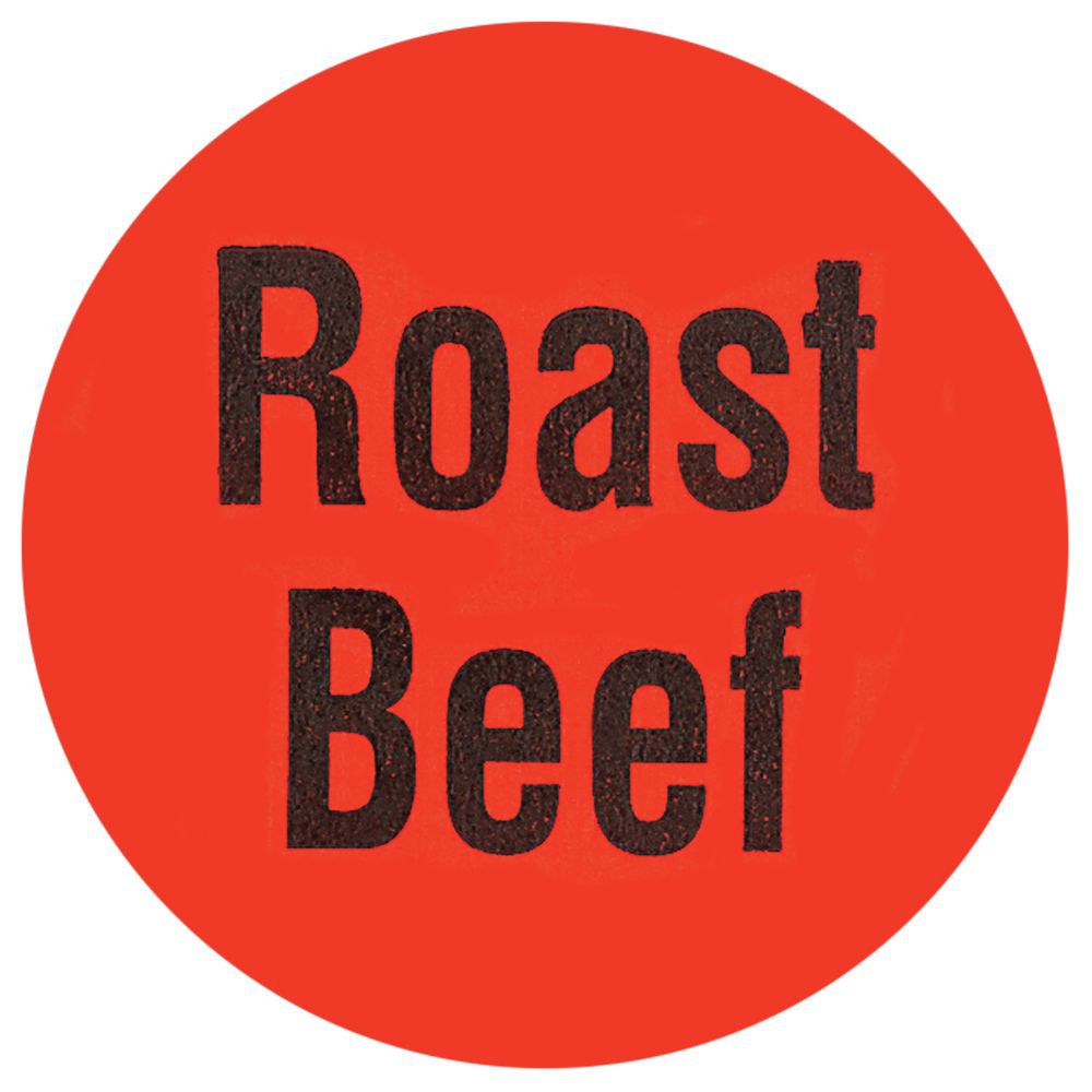 Commercial Deli Stickers Ham Labels Red Deli Dot Packaging Labels - 1 ...