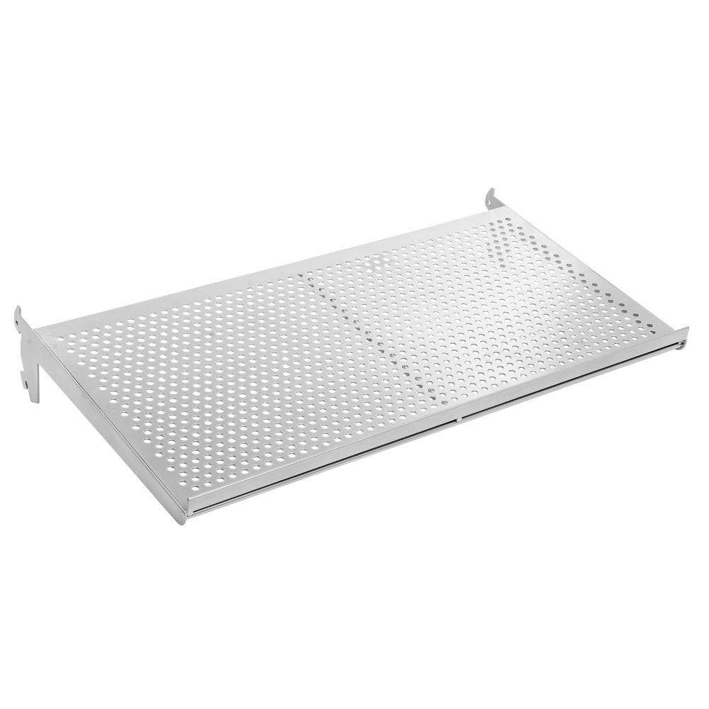 Burnside Perforated Adjustable Shoe Shelf, 24" W