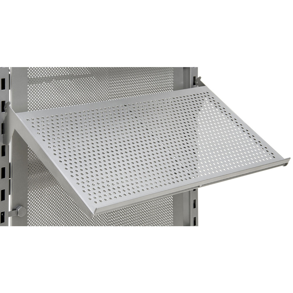 Burnside Perforated Adjustable Shoe Shelf, 24" W