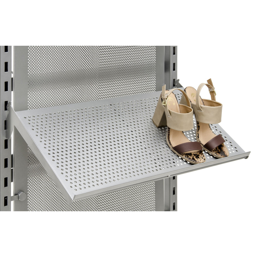 Burnside Perforated Adjustable Shoe Shelf, 24" W
