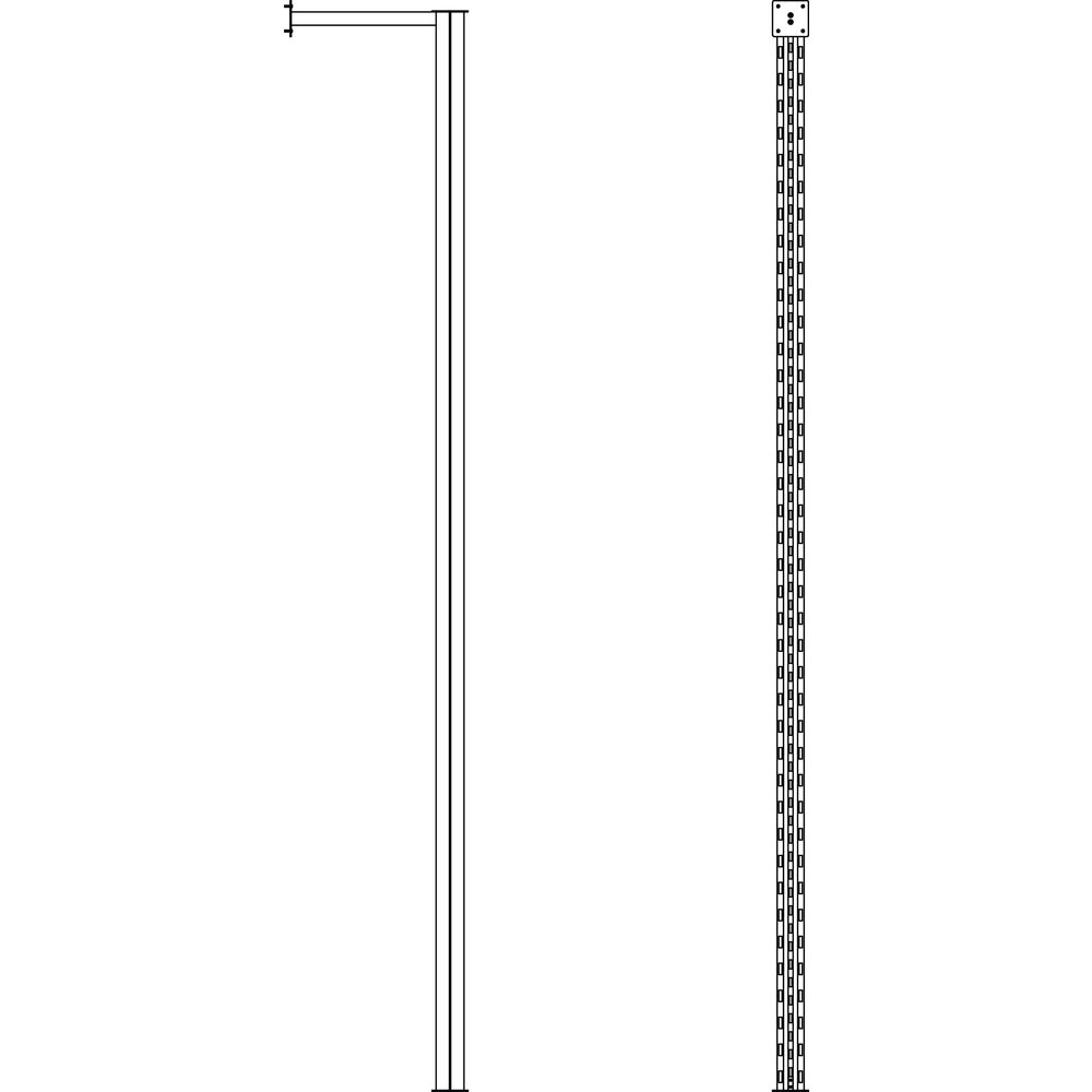 Pearl District Undershelf Hang Rod, 24"