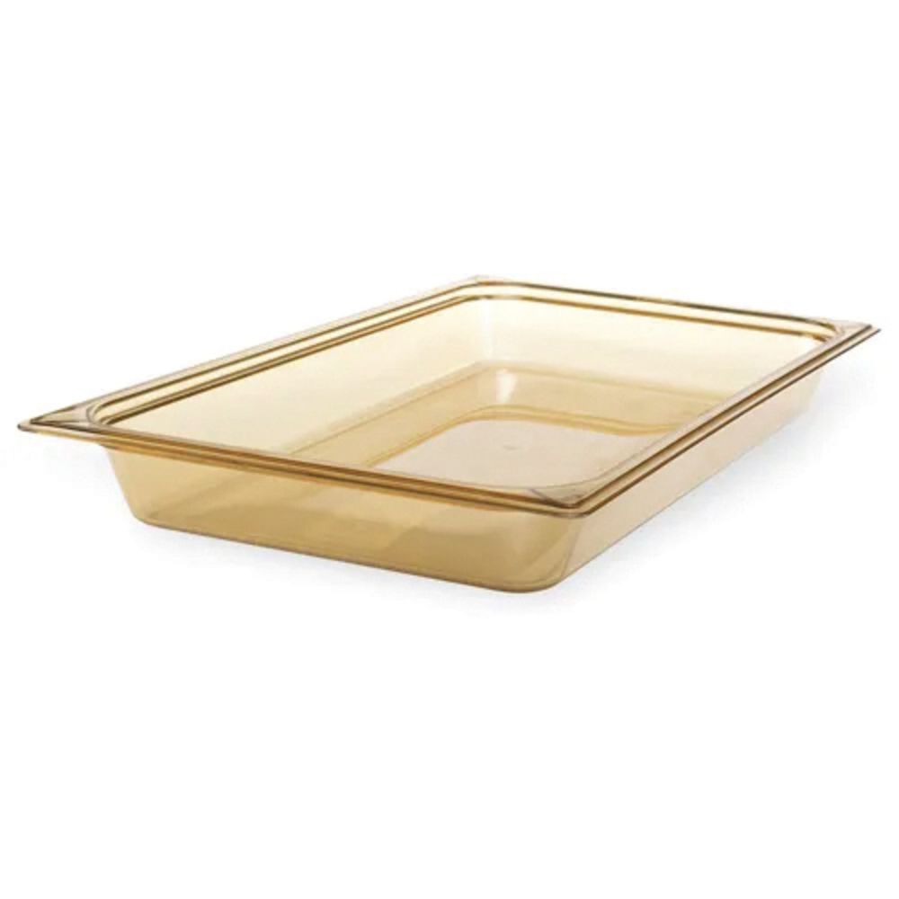 Carlisle StorPlus™ Amber Full-Size High Heat Food Pan, 2 1/2"H