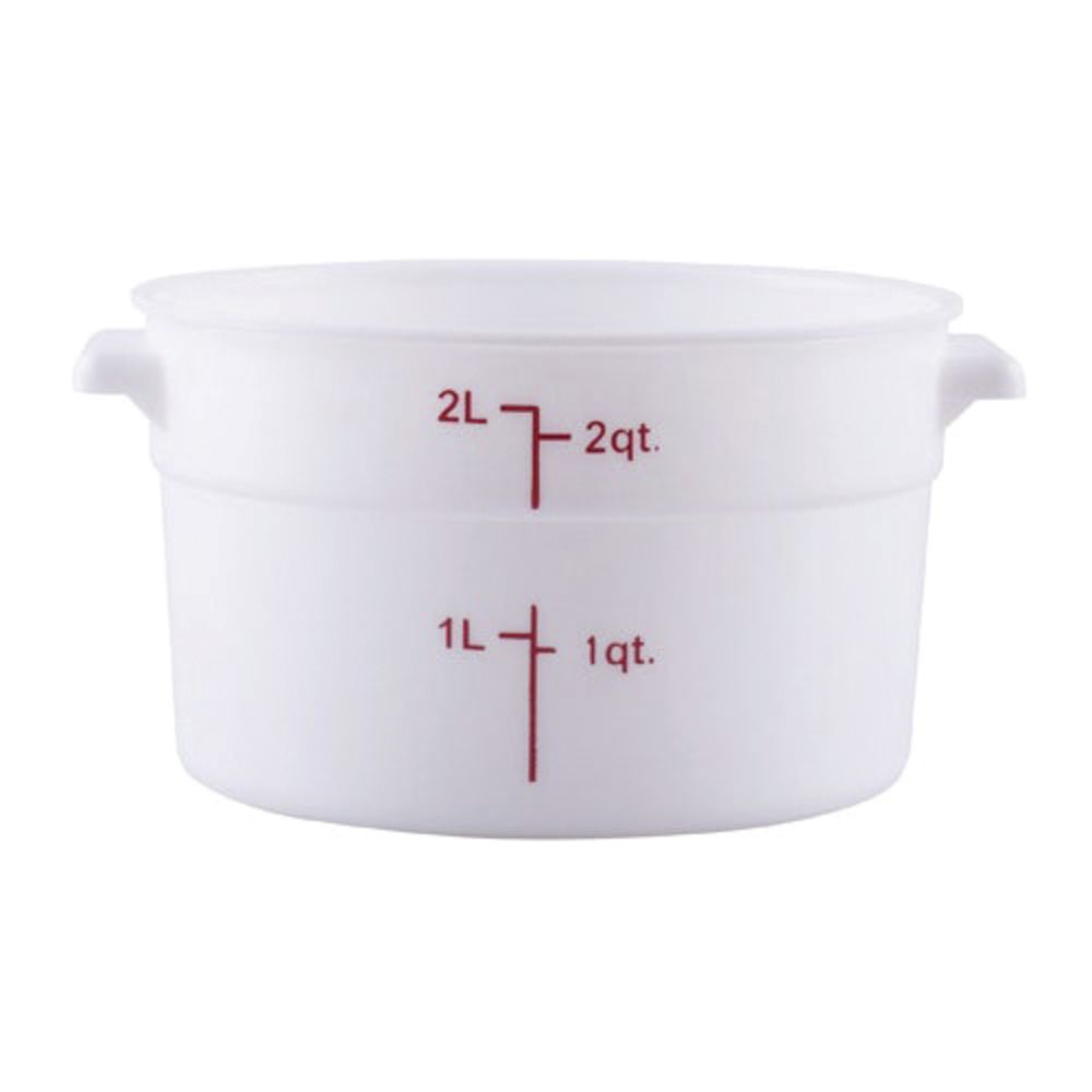 CenPro 29A-039 Round Food Storage Container, Translucent - 2 Qt. Capacity