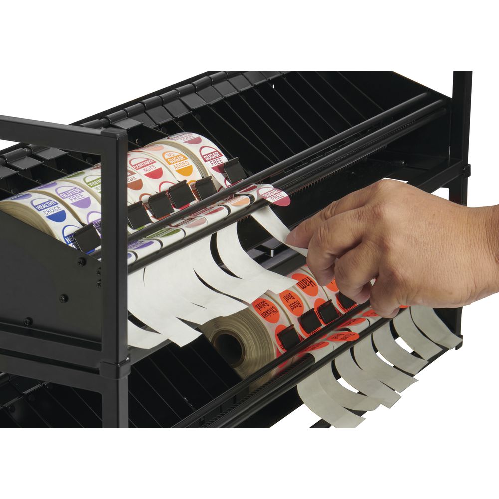 HUBERT® Label Dispenser with Dividers