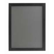 Black Wall Mount Sign Holder, 8 1/2 x 11