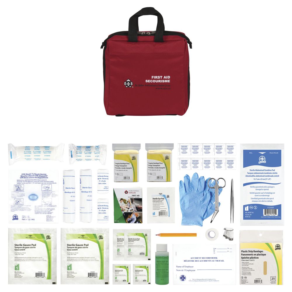 SK FIRST AID KIT-1-9 EMP.NYLON