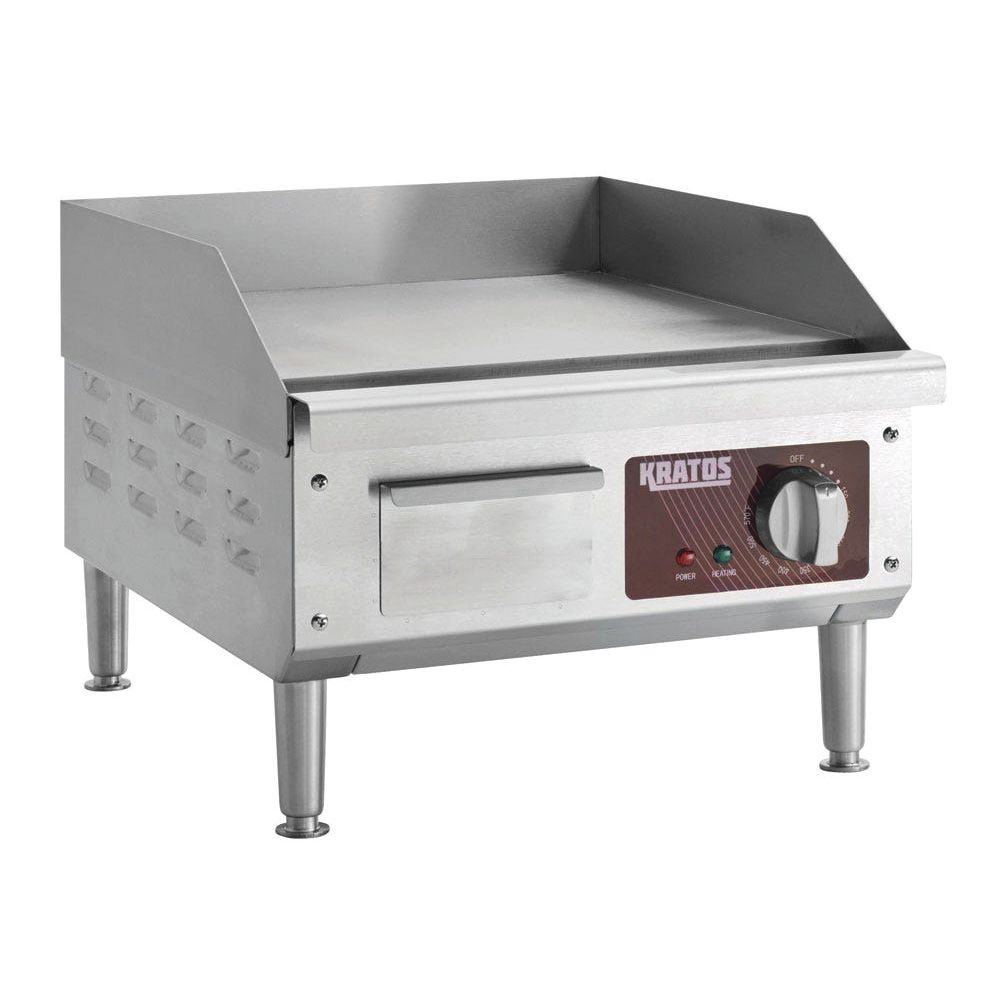 Kratos 29M-005 Electric Countertop Griddle - 16-1/2"W x 19-3/4"D x 15"H